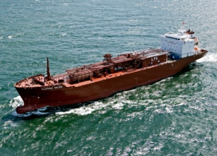 Gastanker Clipper Helen abgeliefert